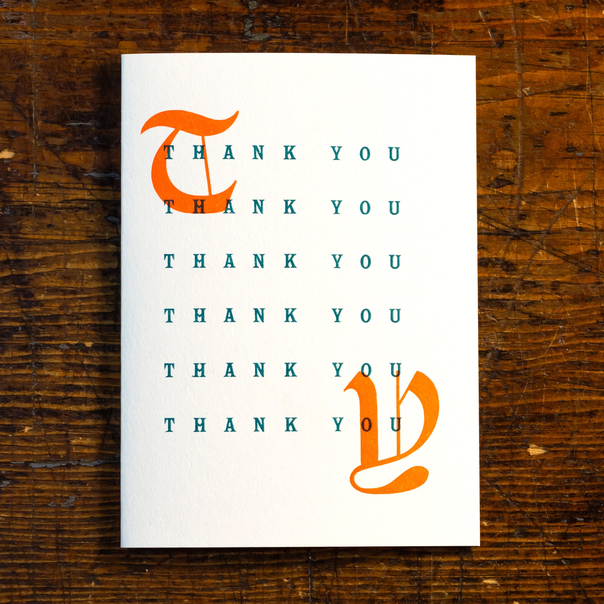 Thank You Grid Notecard: Folio | Designed by Bowne & Co. | Bowne & Co ...